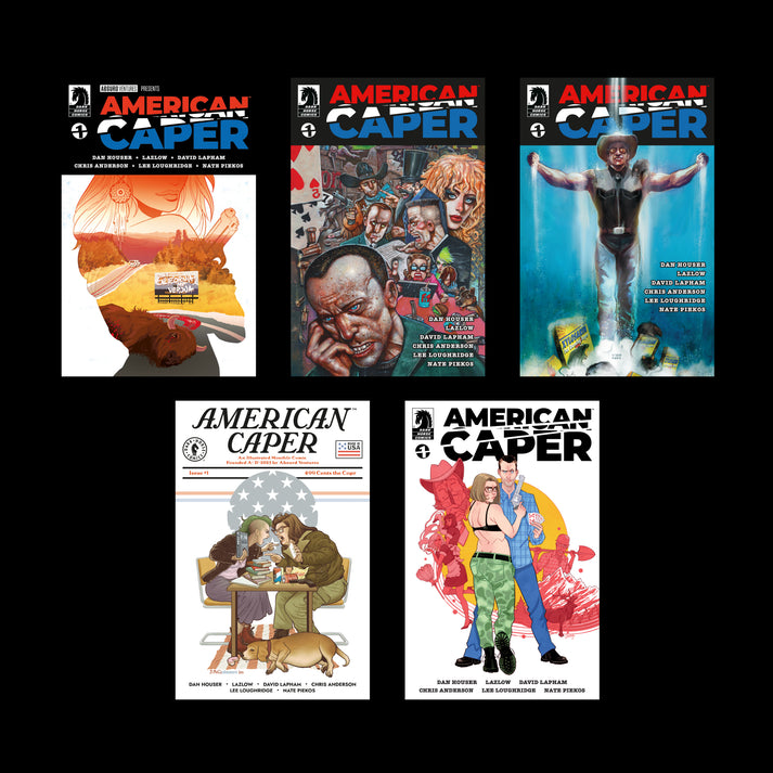 AMERICAN CAPER COMIC BOOK ISSUE #1 BUNDLE – Absurd Ventures Store