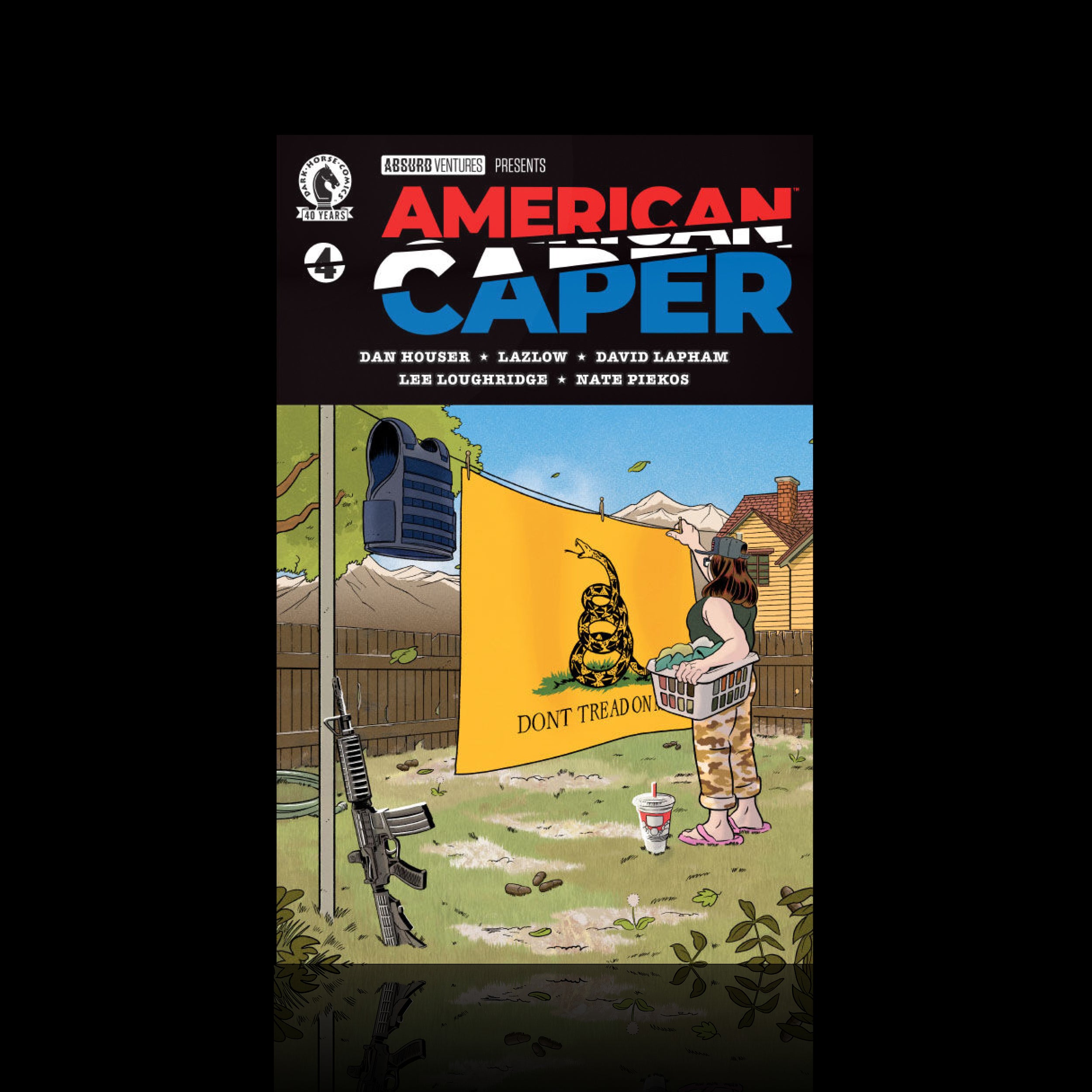 AMERICAN CAPER COMIC BOOK ISSUE #4 (2 COVER OPTIONS) – Absurd Ventures ...