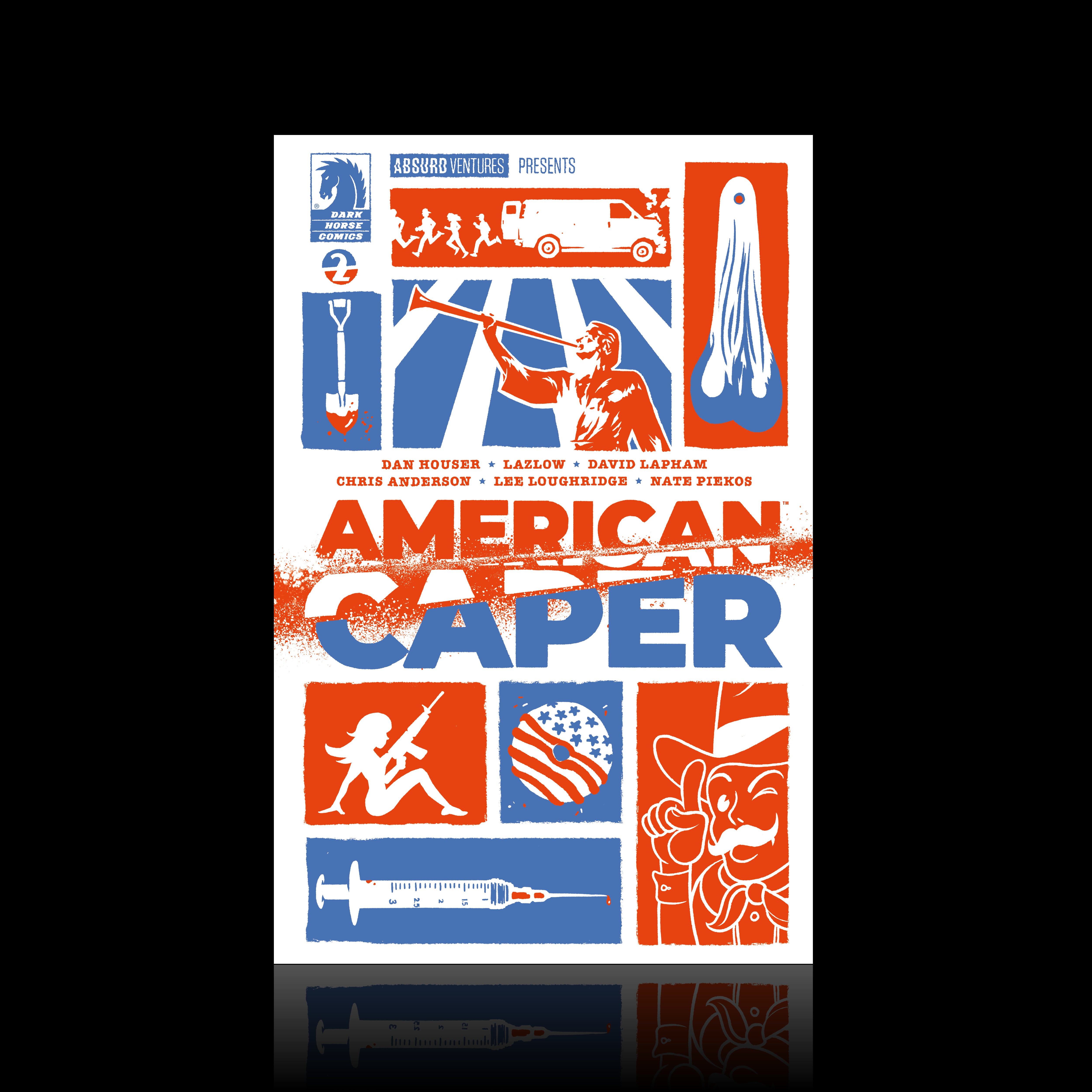 AMERICAN CAPER COMIC BOOK ISSUE #2 (2 COVER OPTIONS) – Absurd Ventures ...