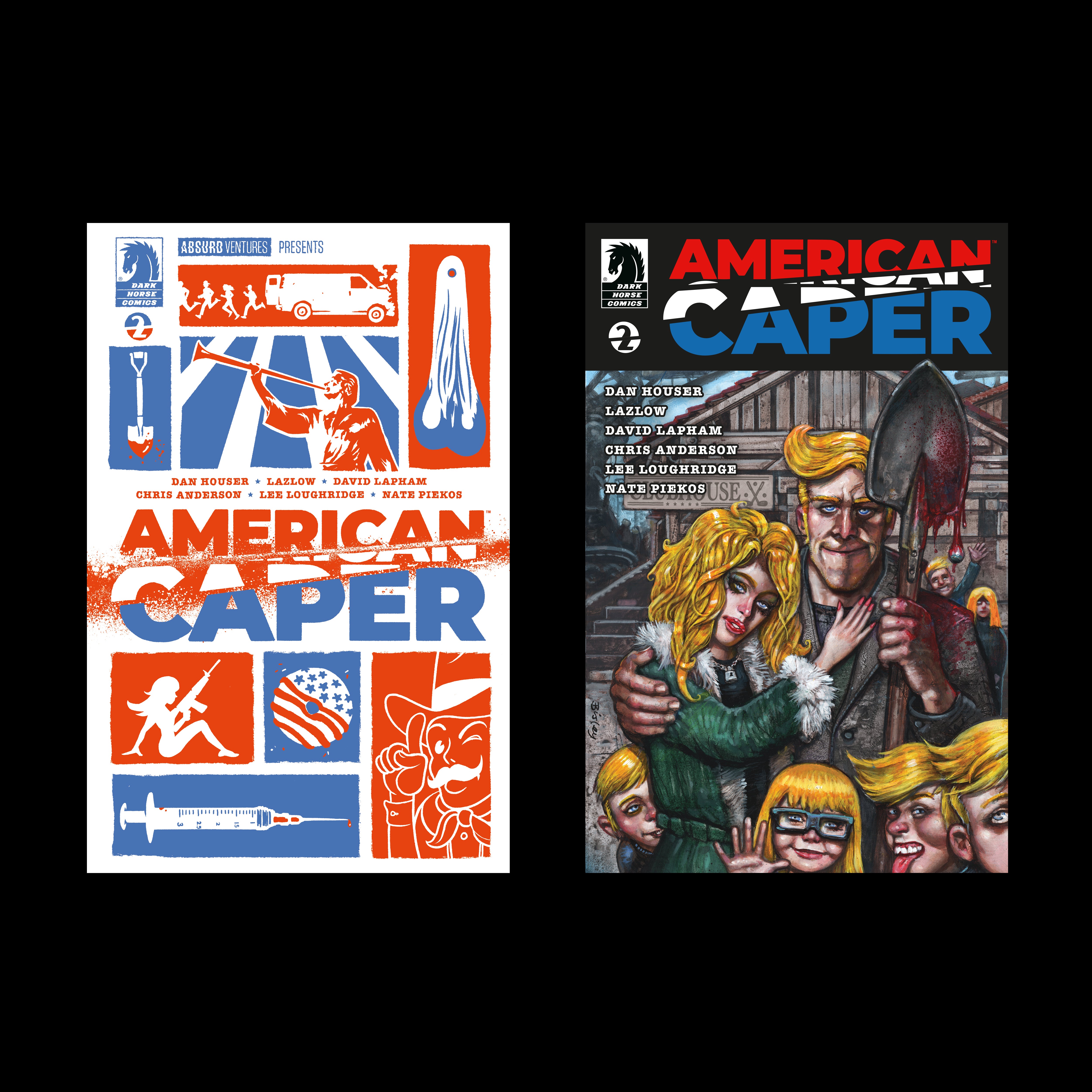 AMERICAN CAPER ISSUE #2 BUNDLE – Absurd Ventures Store