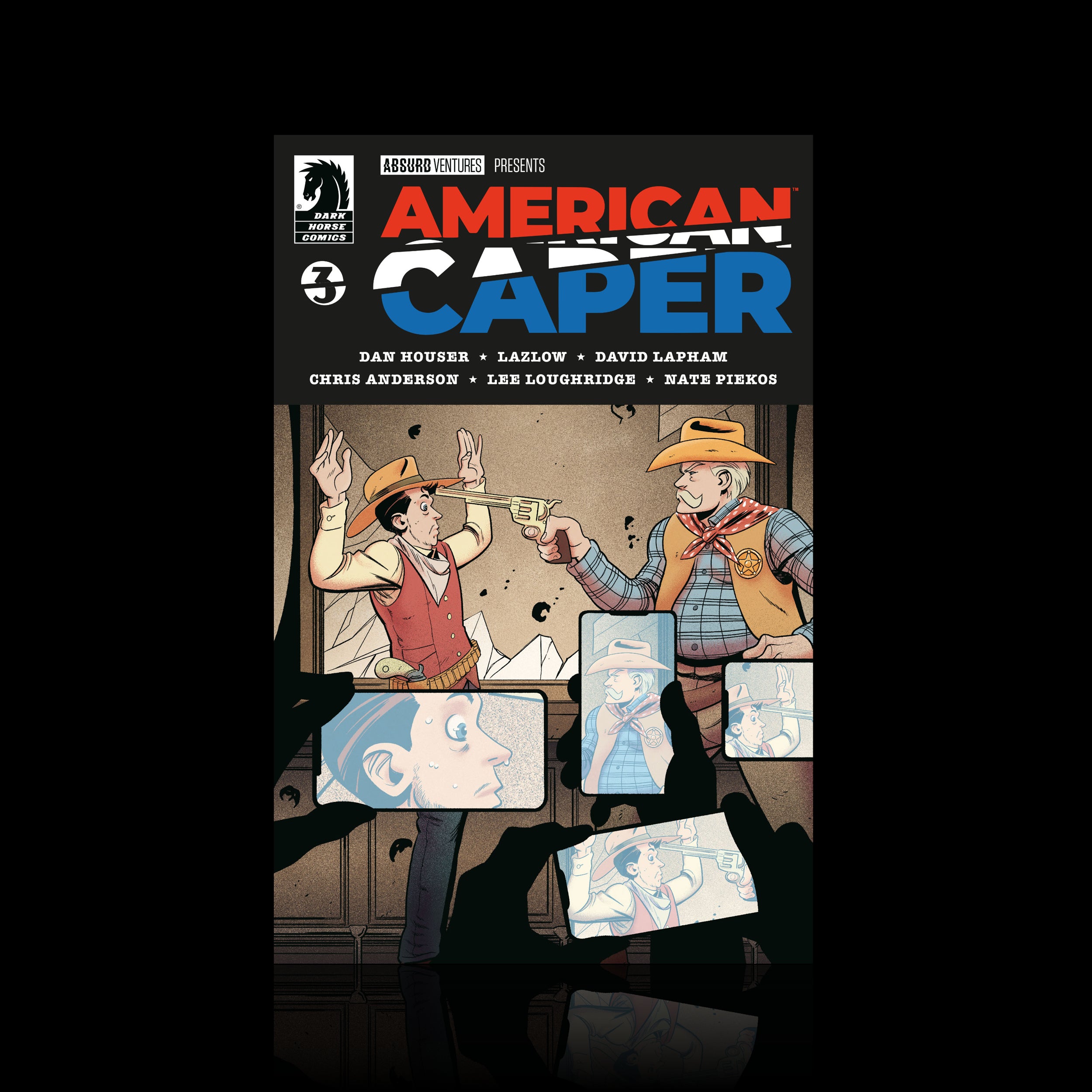 AMERICAN CAPER COMIC BOOK ISSUE #3 (2 COVER OPTIONS) – Absurd Ventures ...